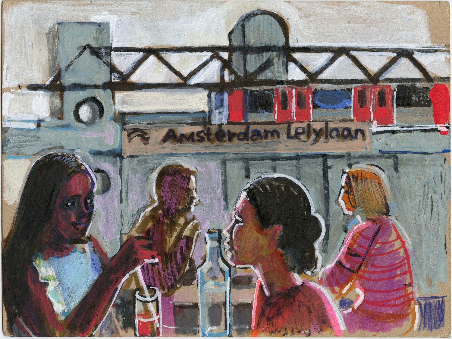 Bas Meerman – Getekend Dagboek (1996-1998) - Archief - de Appel Amsterdam